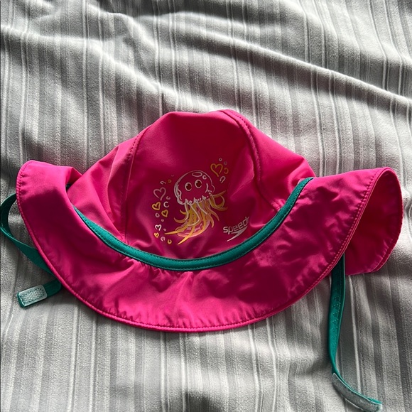 Speedo | Swim | Speedo Pink Sun Hat With Jellyfish Design | Poshmark